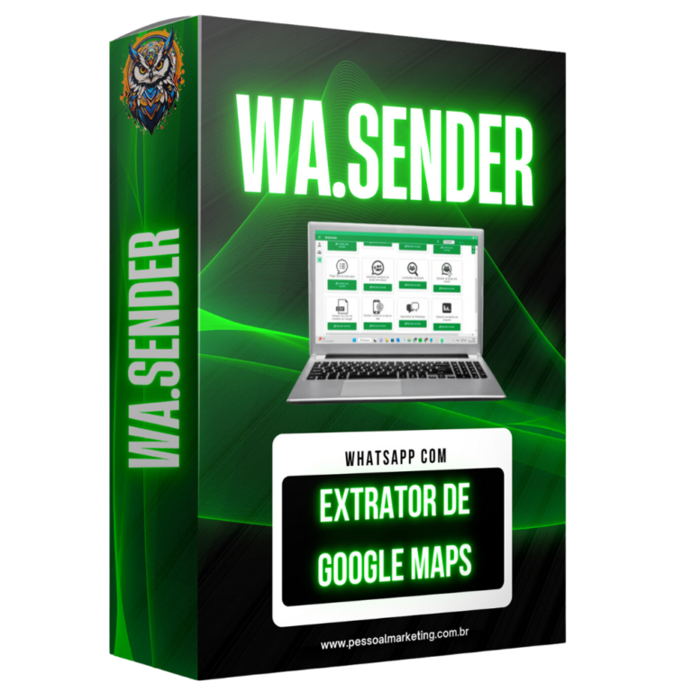WaSender 3.4.0 Disparador Whatsapp - Marketing Pessoal